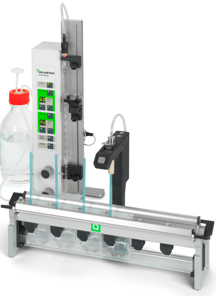 INLABTEC Serial Diluter SA complete, 6 dilutions, pipette straws - Team ...